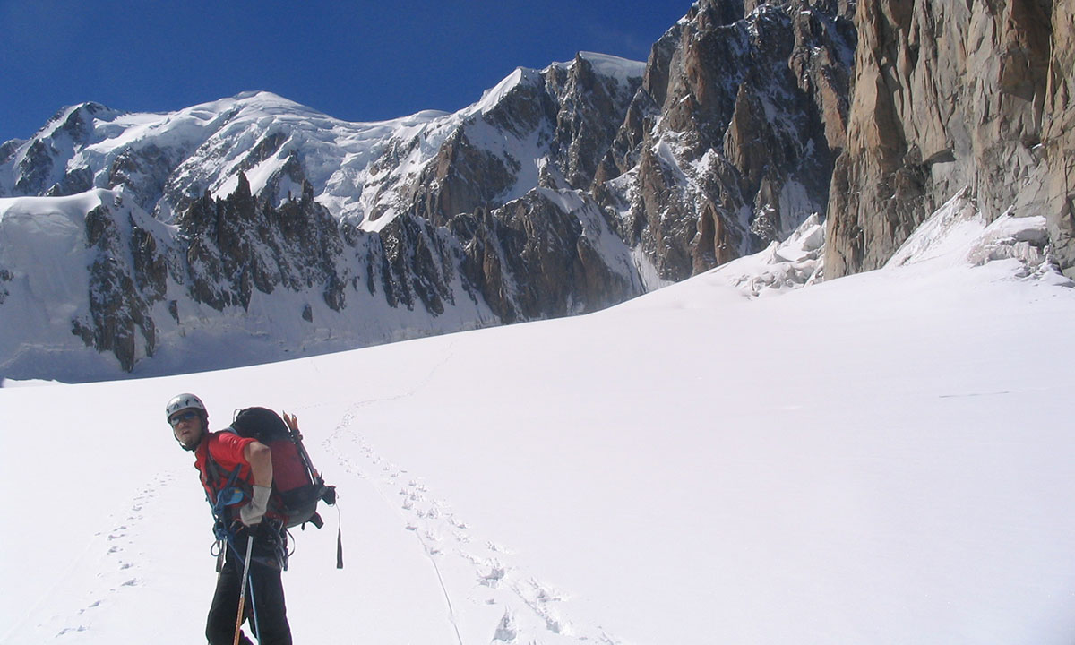 Mont Maudit - Arête Kuffner ridge with Cyril Labbe | Nunocaetano.com