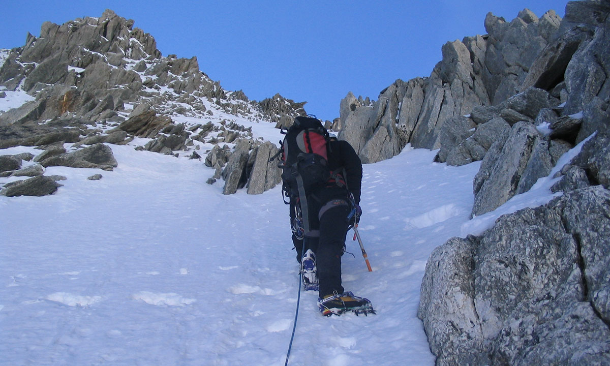Mont Maudit - Arête Kuffner ridge with Cyril Labbe | Nunocaetano.com